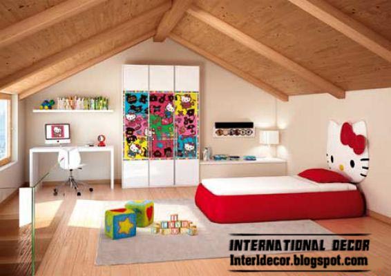 Hello kitty girls bedroom themes, designs, ideas