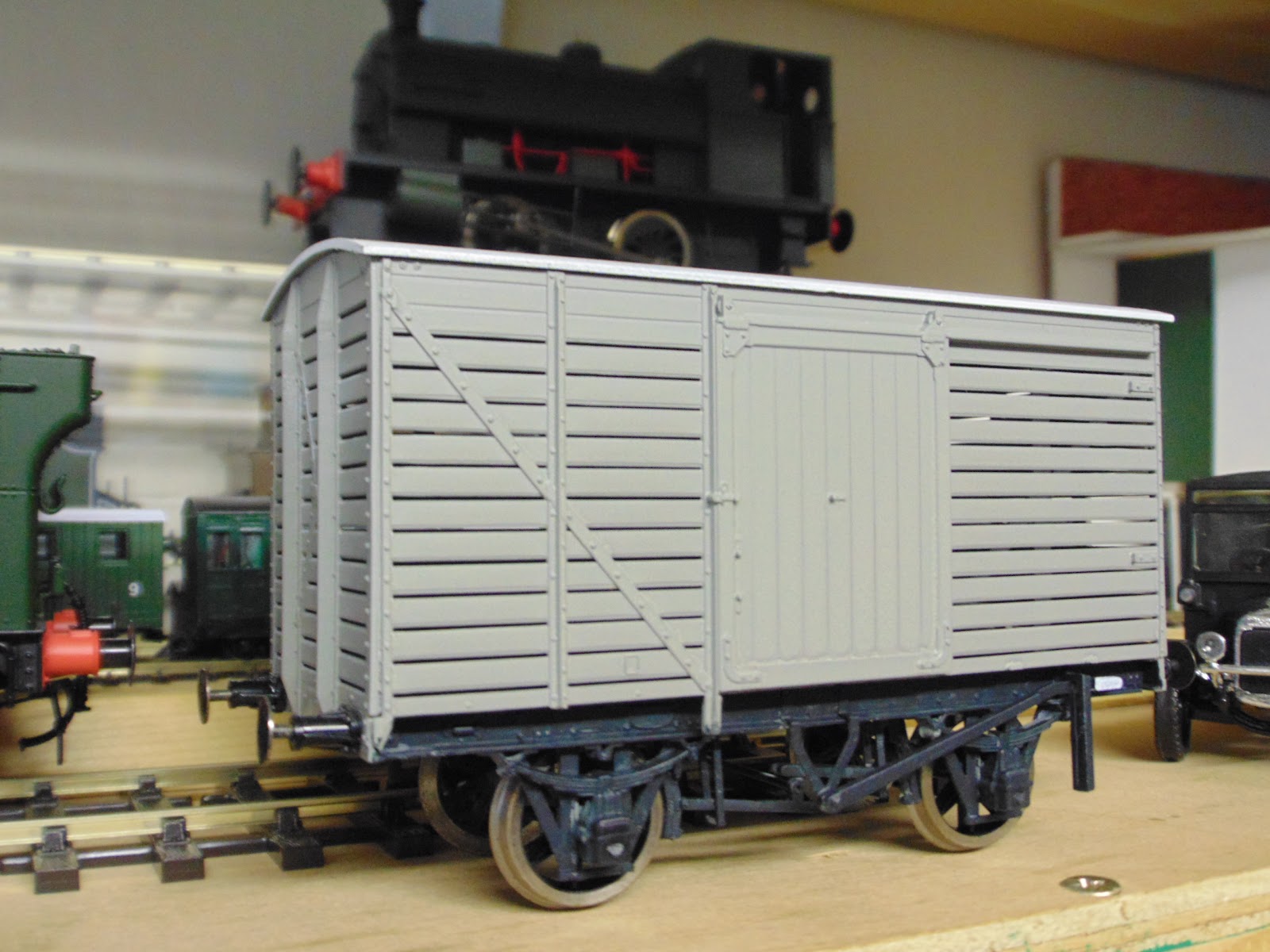 Dorset Railway Modelling: Parkside 0 Gauge LMS Beer Van.
