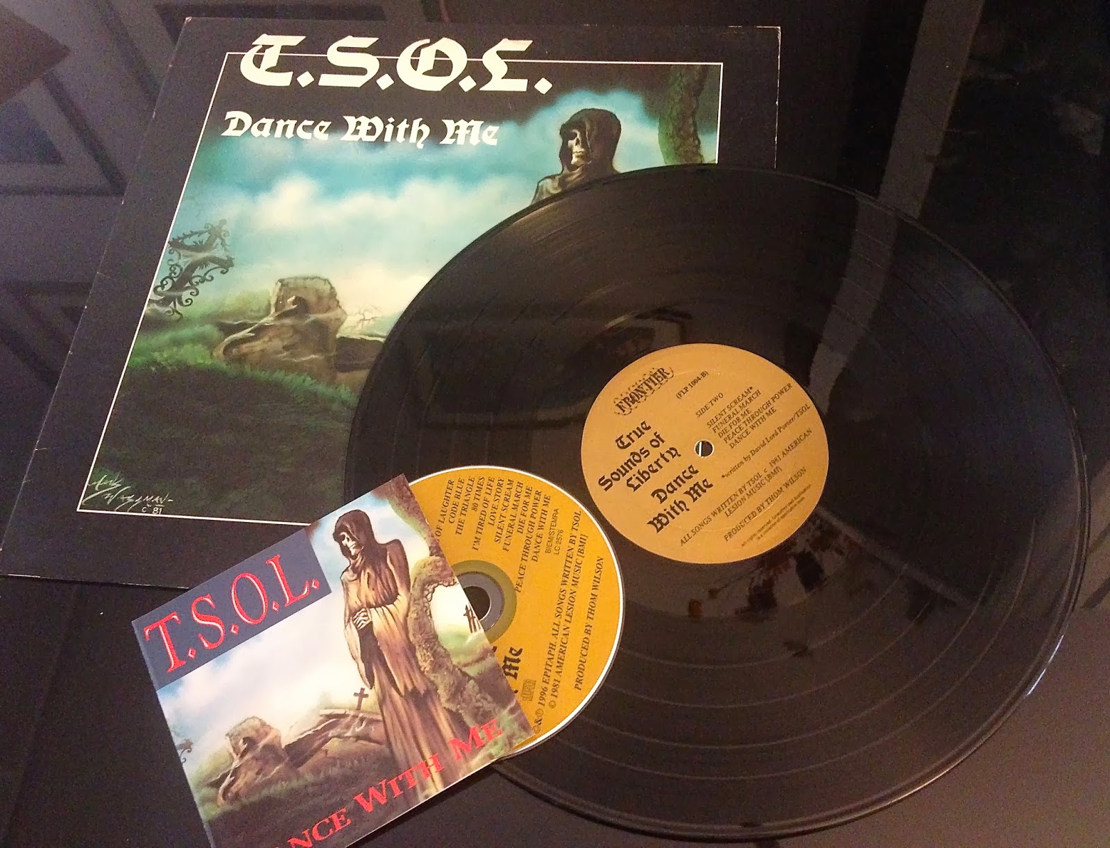 antblog: Il disco: T.S.O.L. - Dance With Me - 1981
