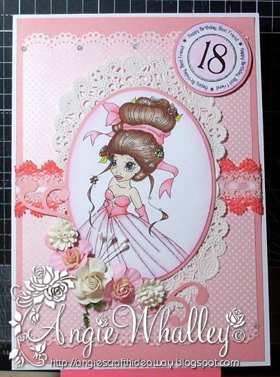 ~@ngies~ Craft Hideaway: Female 18th Birthday Card :)