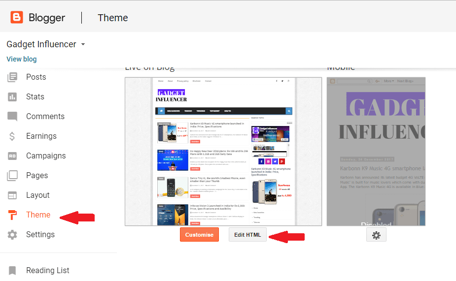 How to Add Social Media Follow Buttons Widget to Blogger 2019 - Web ...