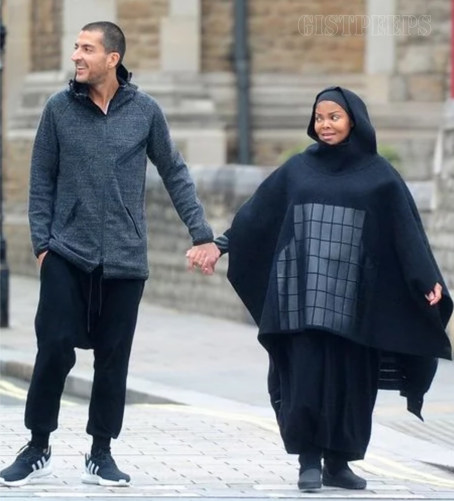 Janet Jackson went out with her billionaire husband in Islamic Dress ...