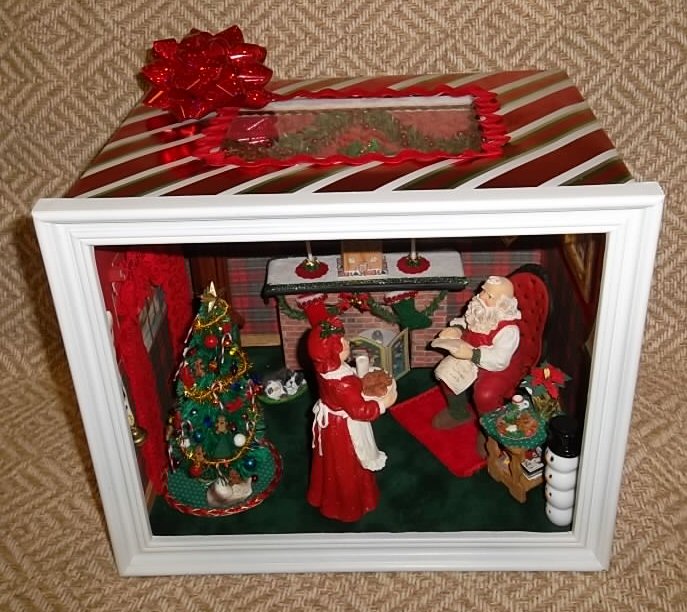 Chris P.'s Minis and More: My Christmas Room Box-finished