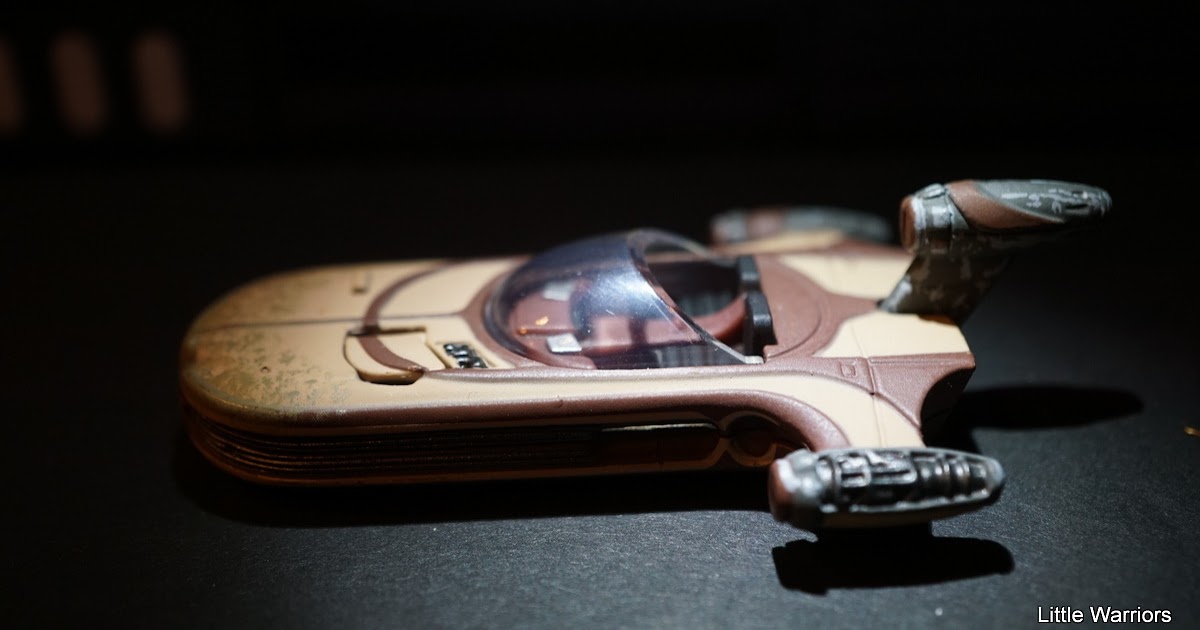 Little Warriors: Hasbro Sand Speeder - Titanium series 09