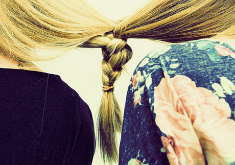 sunsets and city lights: Fashion Friday: Braids...and a couple local ...