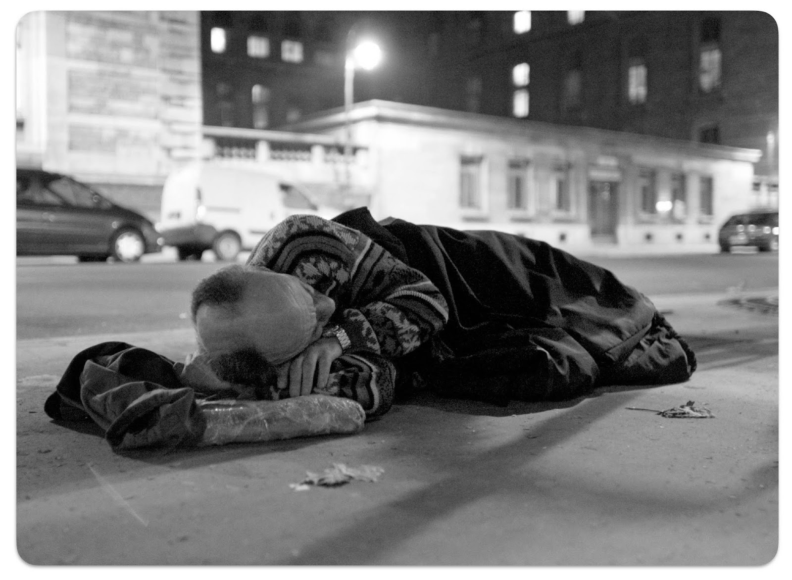 Peace!....with 2 Fingers;): Homeless.