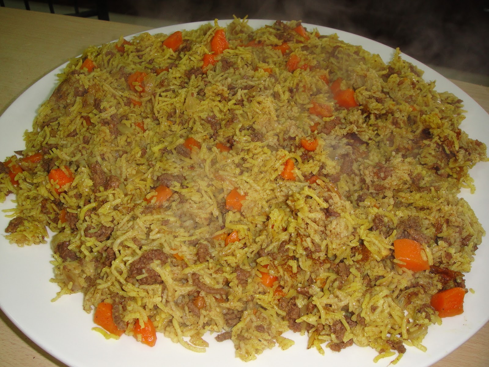 Maryam's Culinary Wonders: 234. Iraqi Carrot Rice