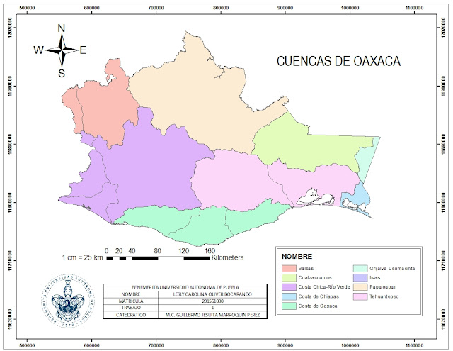 HIDROGRÁFIA DE OAXACA