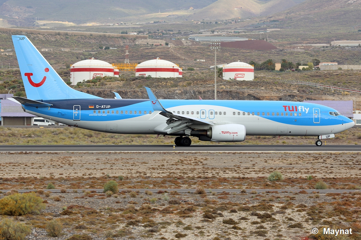 AvionSpotter Blog: TUIFly - Boeing 737-8K5 - D-ATUP