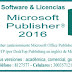 Microsoft Publisher 2016 - "Licencias y Software"Licencias y Software
