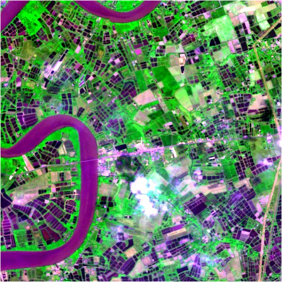 Remote Sensing: การผสมสีภาพ(Image Color Composite)