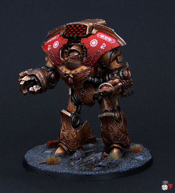 Würfelwiese: Adeptus Custodes: Telemon Dreadnought