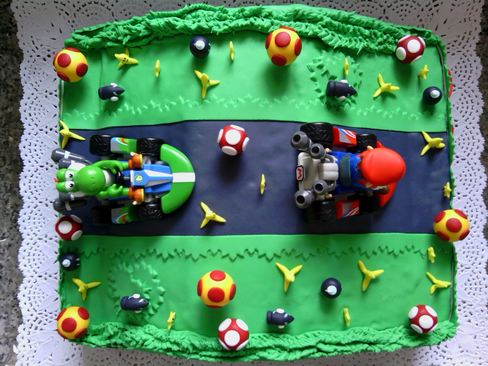 Dulcetopía: Tarta Mario Kart II