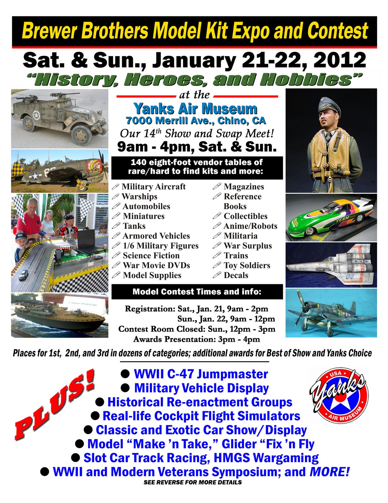 MetropolisHobbies: Brewer Brother's MEGA Model Kit & Hobby SHOW Jan ...