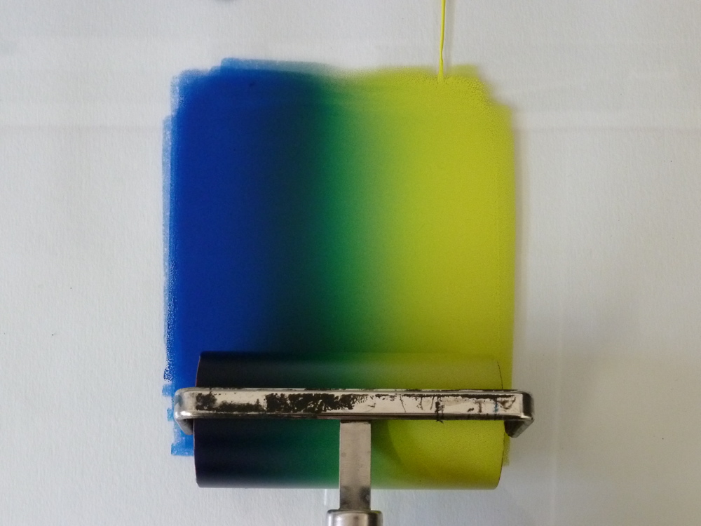 Rainbow Roll Printmaking