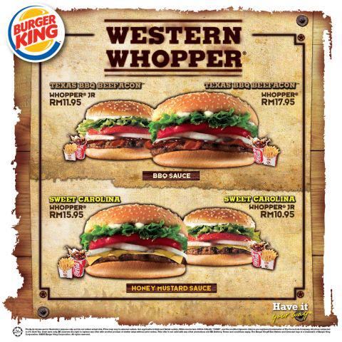 Globe NOMAD Rider...: Burger King Sweet Carolina Whopper