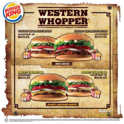 Globe NOMAD Rider...: Burger King Sweet Carolina Whopper