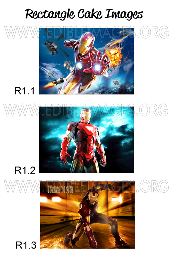 Edible Image Iron Man - Aisha Puchong Jaya