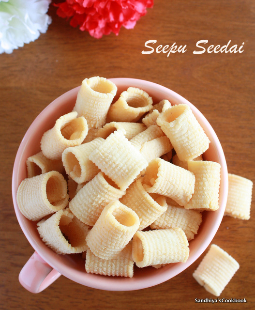 Sandhiya's Cookbook: Seepu Seedai | Home made Seepu Seedai | Deepavali ...
