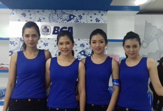 yuk lihat SPG cantik di BCA indonesia open 2016