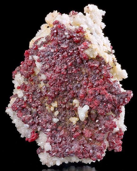 Cinnabar crystals with a Quartz framing | Geology In