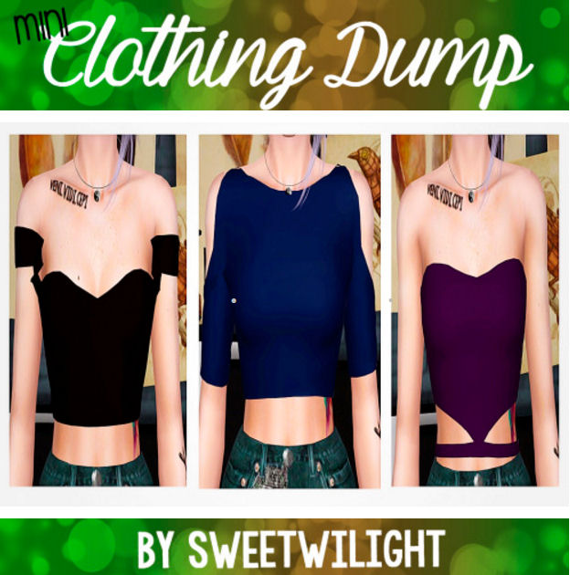 Best Daily Sims 3: S3 mini clothing dump by sweetwilight