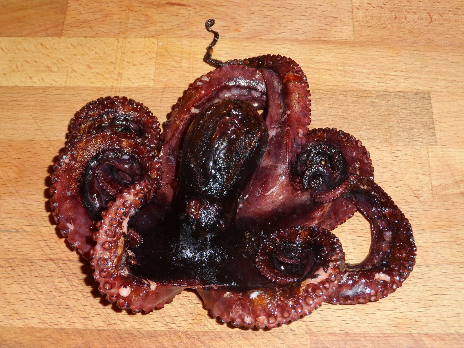 Uncle T's Kitchen: Grilled Octopus and Asparagus