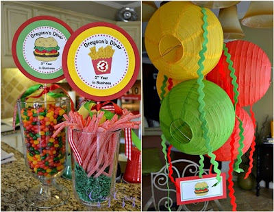 Georgia and Ivy: Burger Party