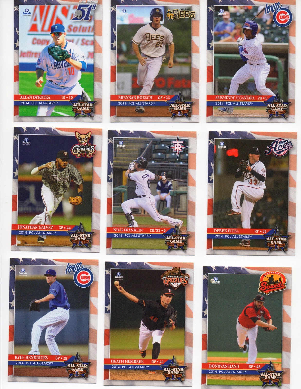 The Snorting Bull: Triple A All-Star Baseball Card Sets