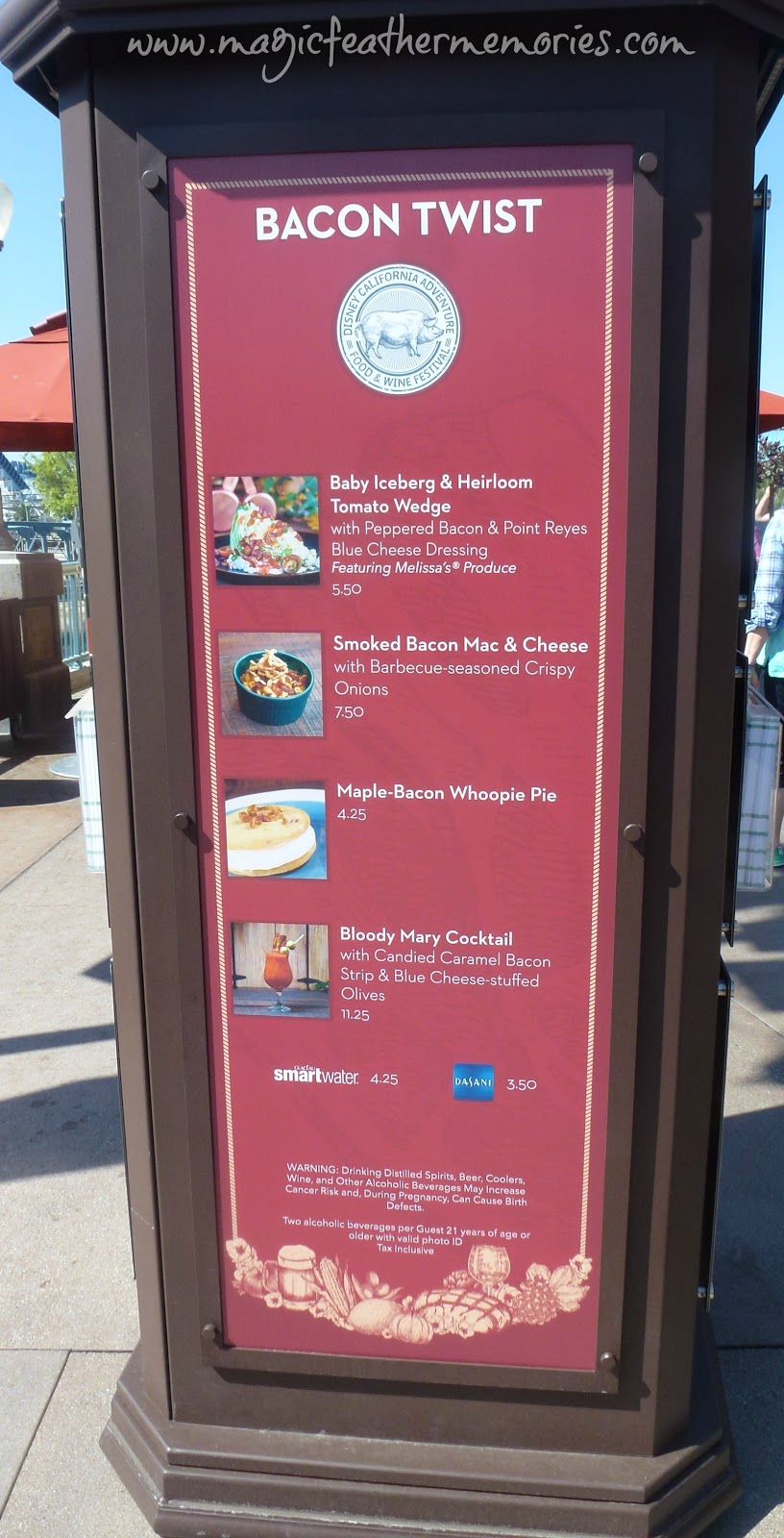 Disney California Adventure Food & Wine Festival ~ Bacon Macaroni and ...