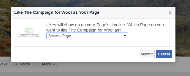 How to like and network with Facebook pages as your page and not your ...