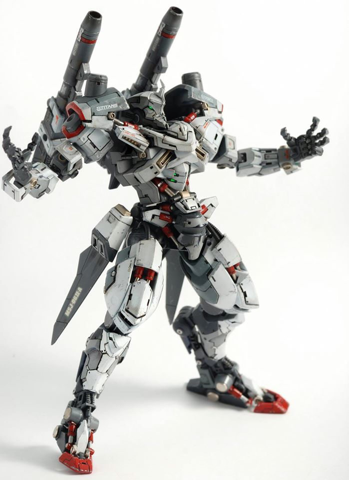 Custom Build: HG 1/144 Hyakuren Azee Custom