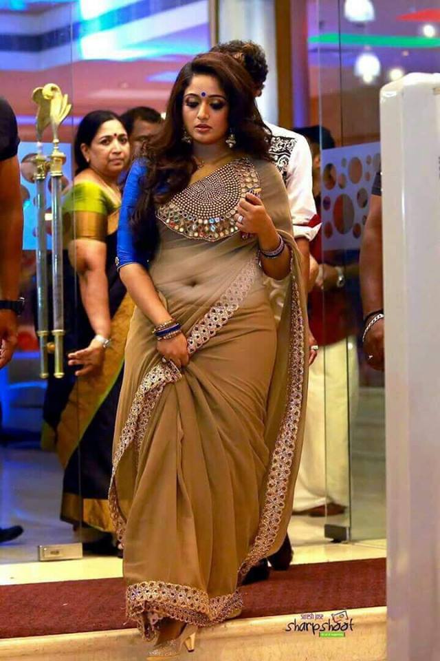 Actress Stills: Kavya madhavan Laksyah Saree Collections