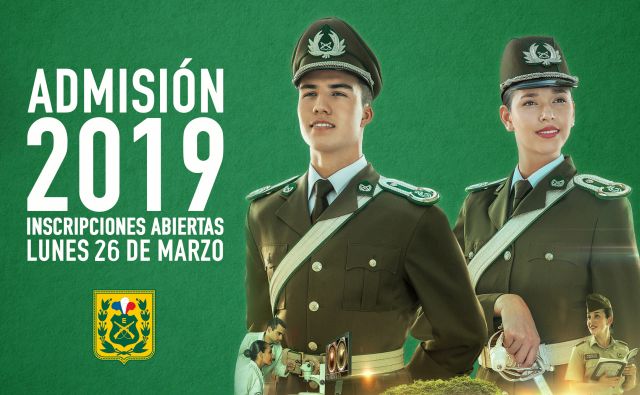 Escuela de Carabineros inicia proceso de admisión 2019 - PL Prensa