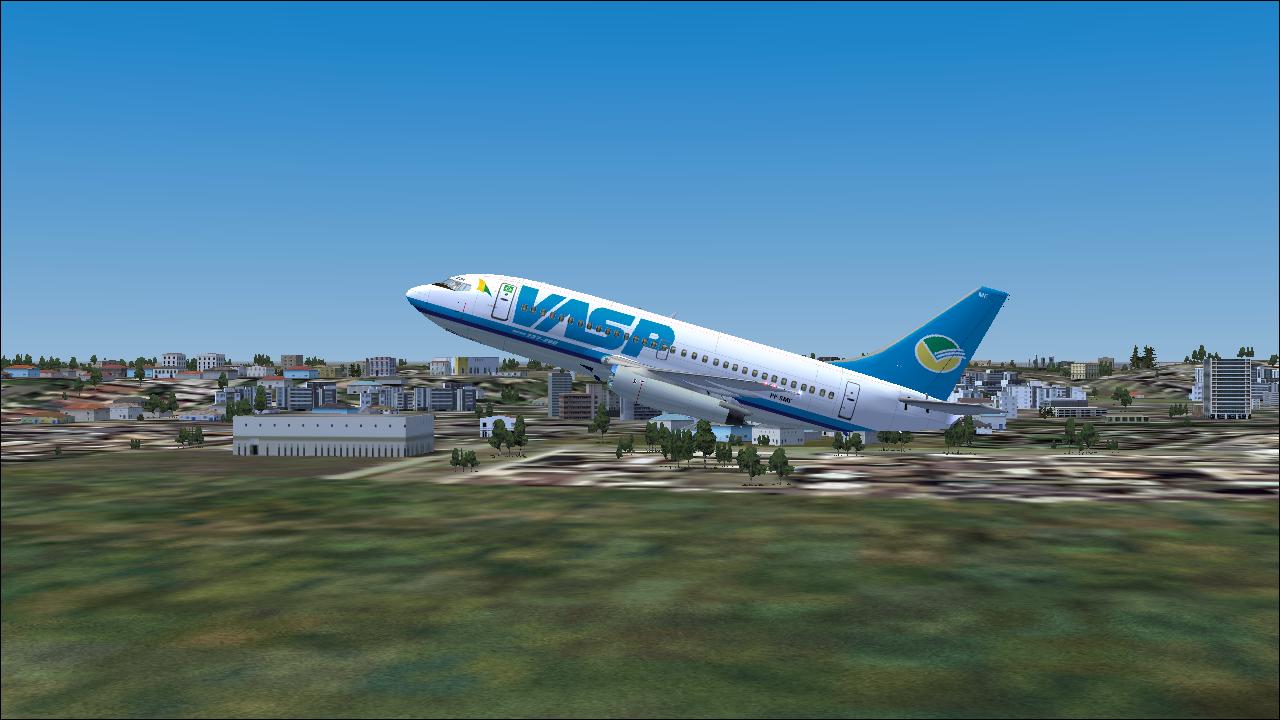 FS2004 - 737-200 VASP Aerosim