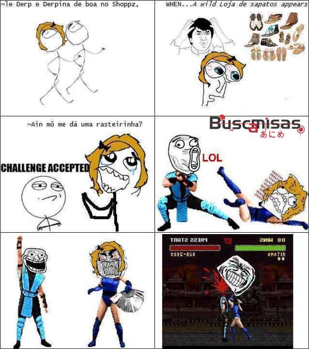 Me faz rir: Tirinhas Memes-Rasteirinha