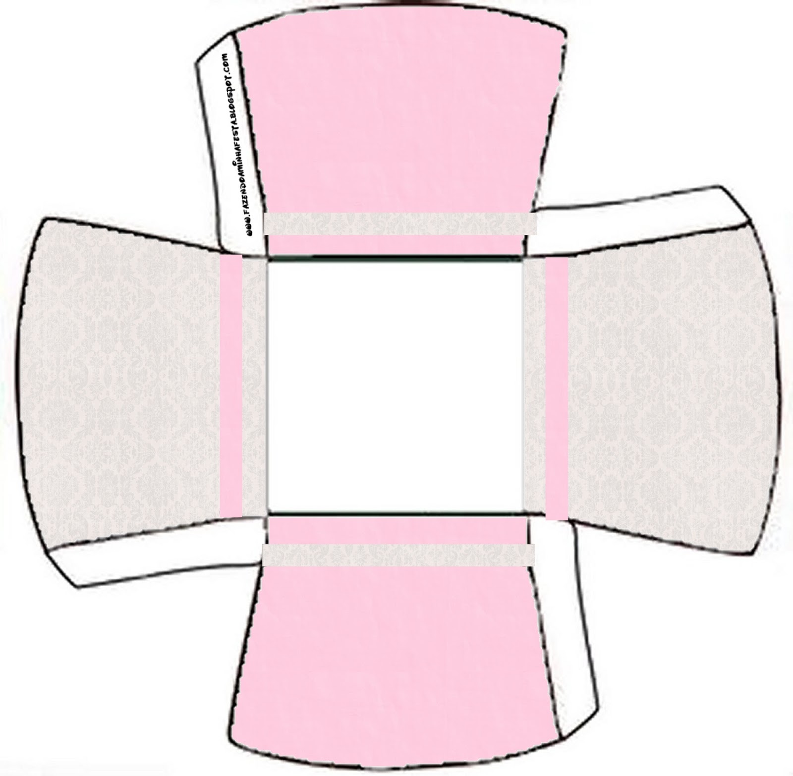 Pink, Lilac y Grey: Free Printable Boxes. | Oh My First Communion!