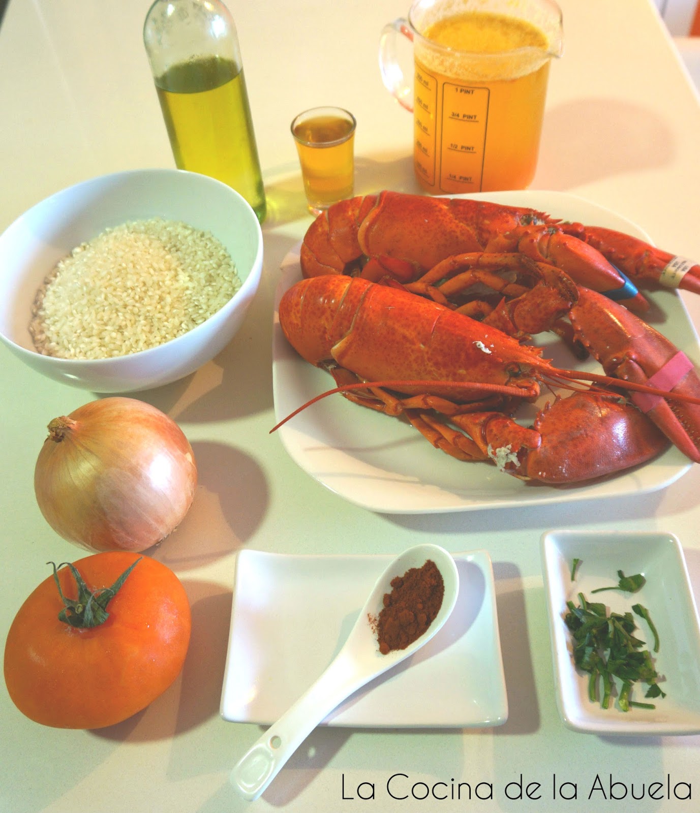 Arroz con Bogavante.