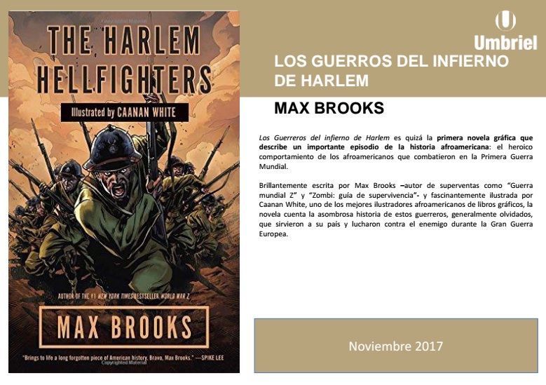 Le Hellfighters De Harlem - Max Brooks - crownregulations