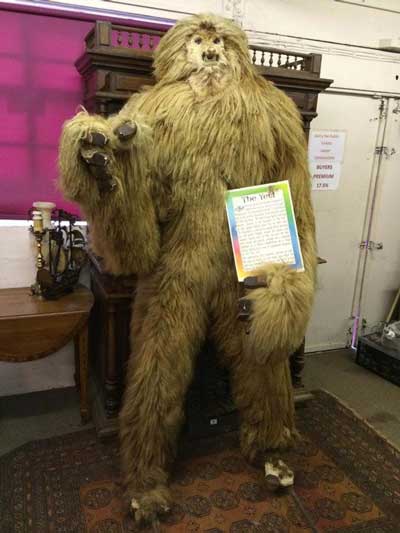 8-foot tall 'well-preserved yeti' sold at auction