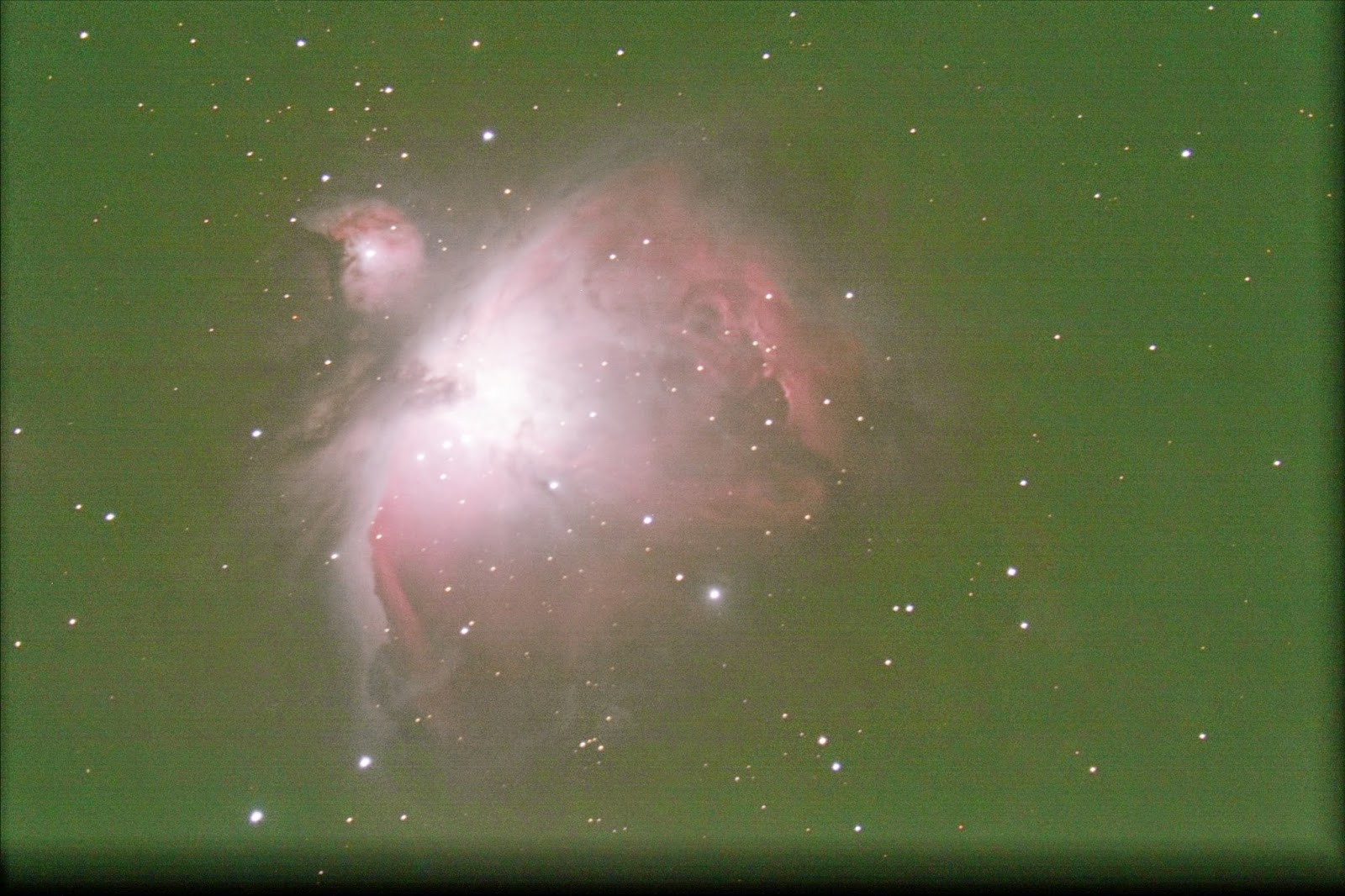La Pine Observatory Using Deep Sky Stacker Live Software On The Great Orion Nebula