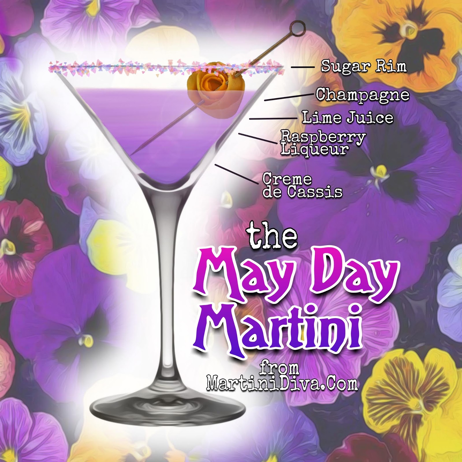 The MARTINI DIVA: MAY DAY MARTINI Cocktail Recipe