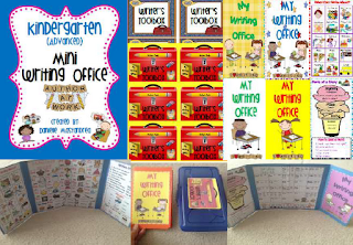 Krazee 4 Kindergarten: Throwback Thursday- Mini Writing Offices