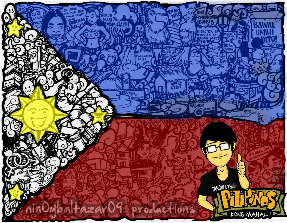 My first doodle : Pilipinas Kong Mahal :) | abRNnplako?!