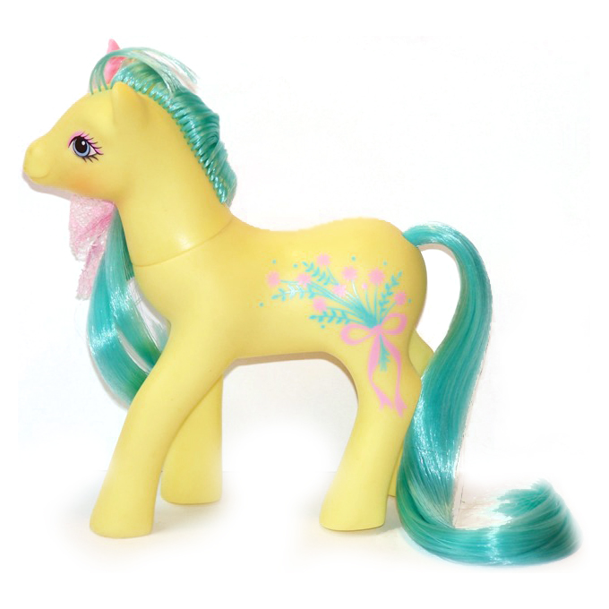 MLP Fancy Flower Pose G1 Ponies | MLP Merch