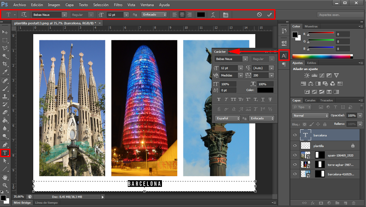 Postales personalizadas con Photoshop o Gimp (Pack de 36 plantillas ...