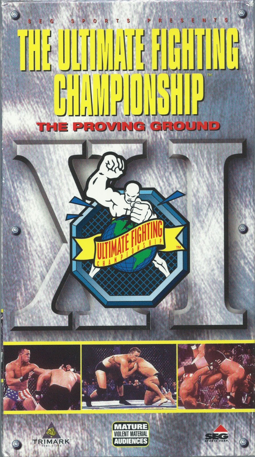 Cardboard Clubhouse: Wacky Wrestling VHS Boxes: UFC Edition