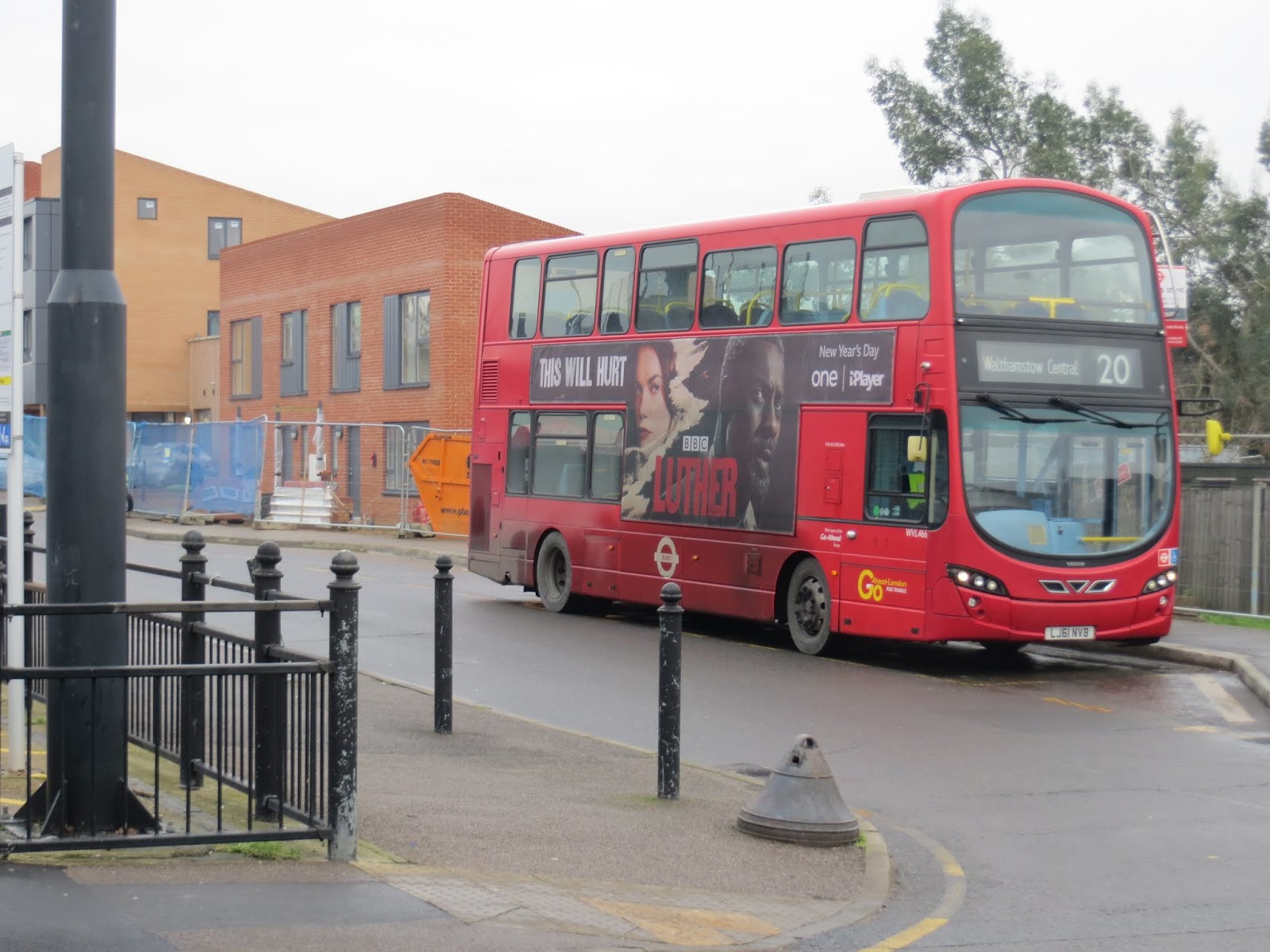 London buses one bus at a time: the return: The Number 20 Route
