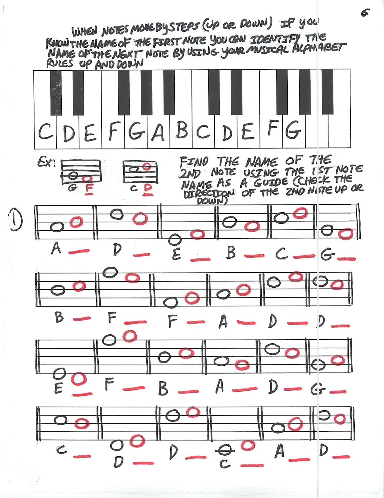 Miss Jacobson's Music: THEORY #5: STEPS and SKIPS