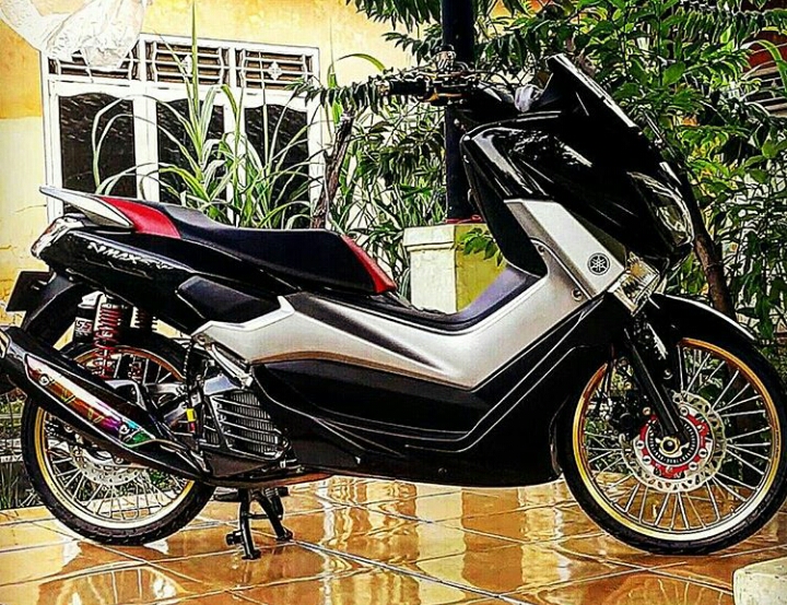 Foto hits modifikasi yamaha Nmax terbaru